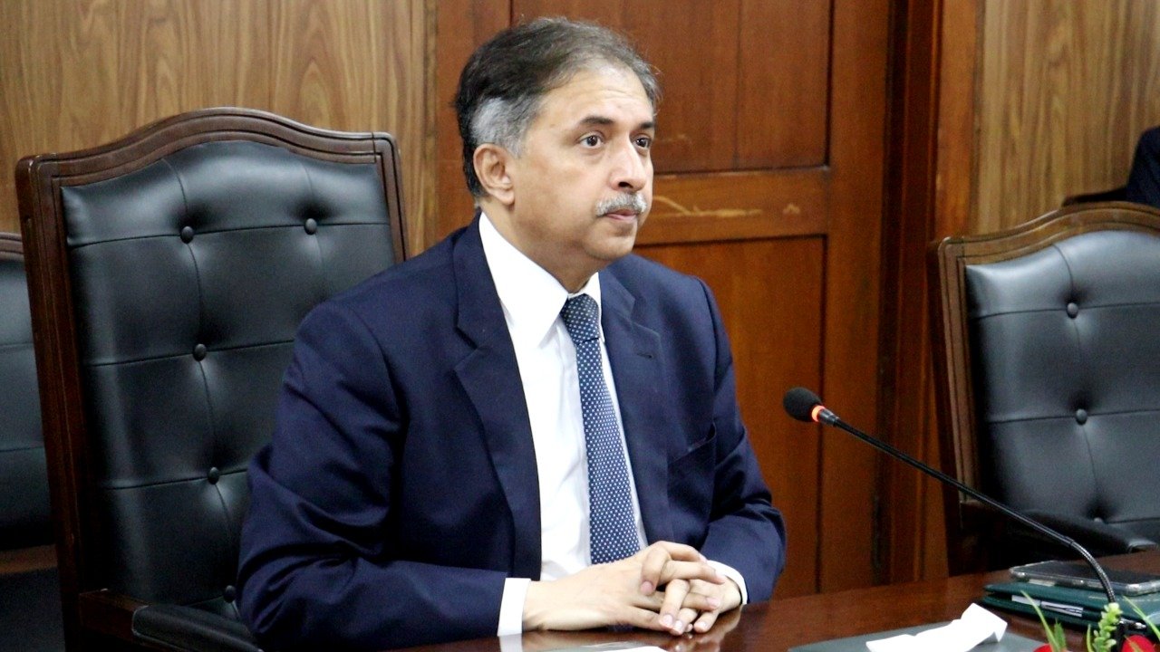 Sayed Zafar Ali Shah Chaired a Meeting to Review the Progress and way ...